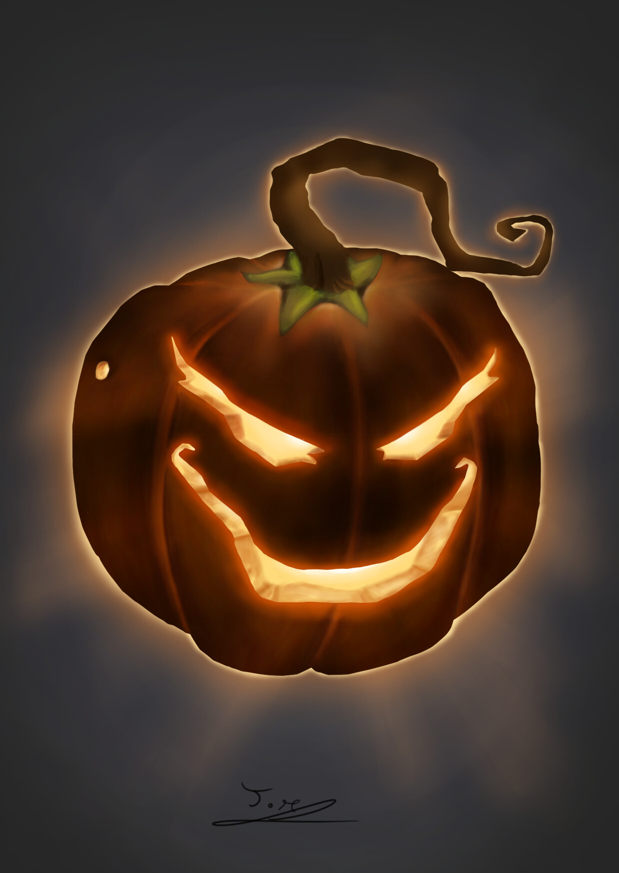 Juan Antonio (junior) San Martín - Sinister Pumpkin