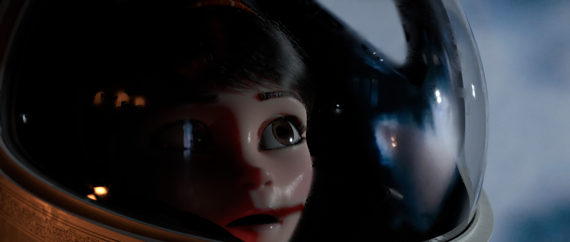 ArtStation - Alien lighting exercise