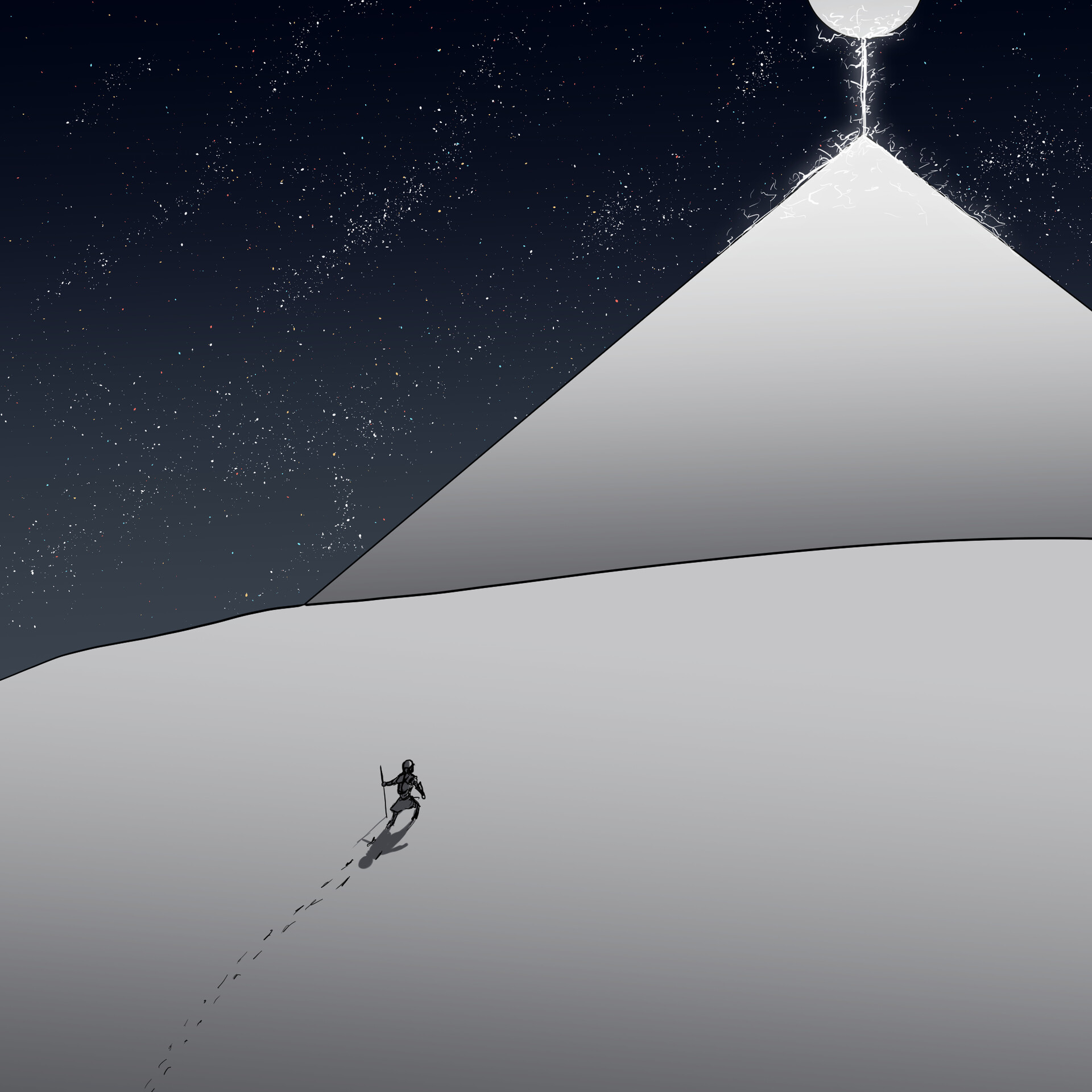 ArtStation - Inktober 2019 - Day 23 - Beautiful Desolation 2