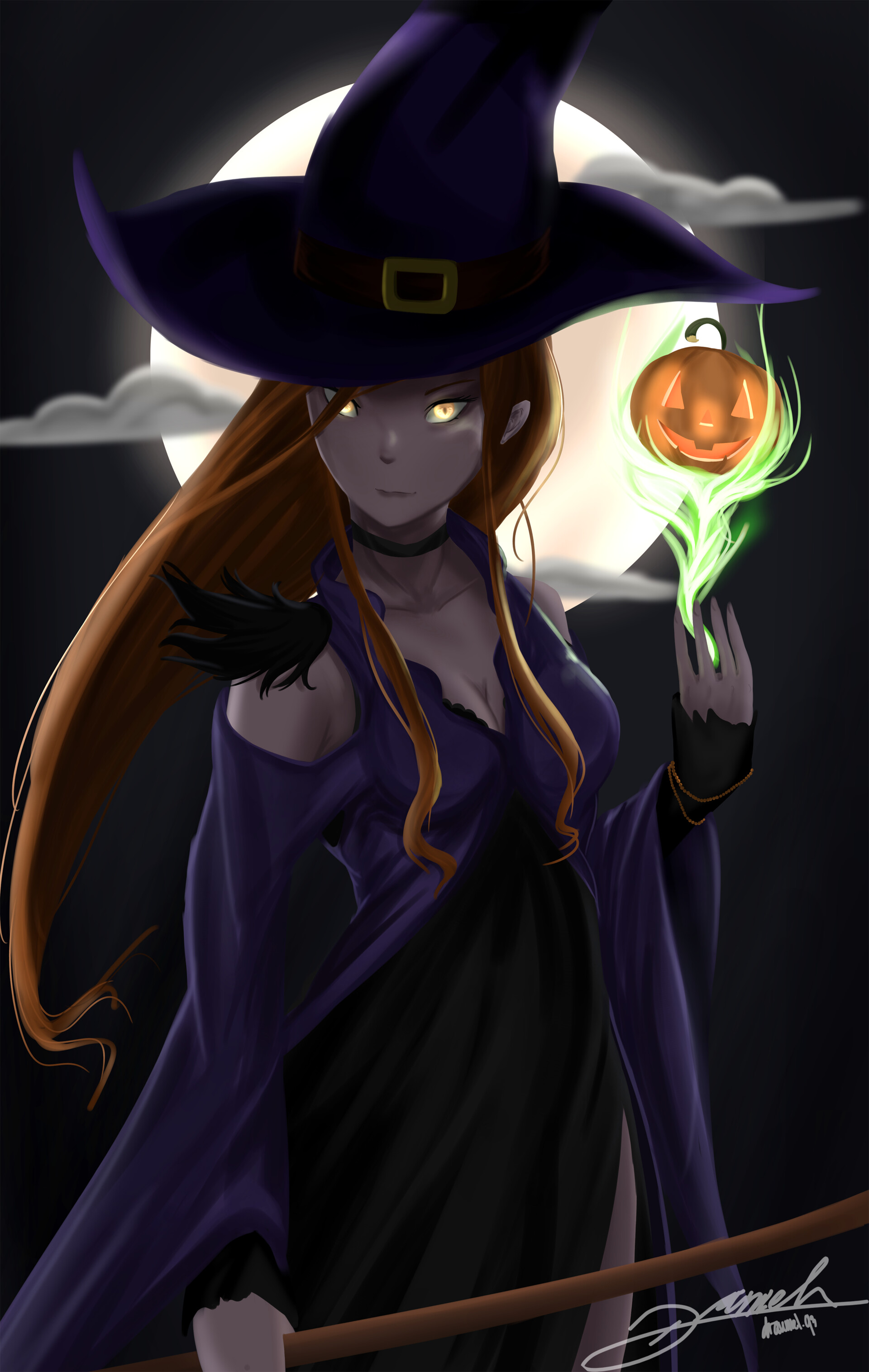 ArtStation - Original - Halloween Witch