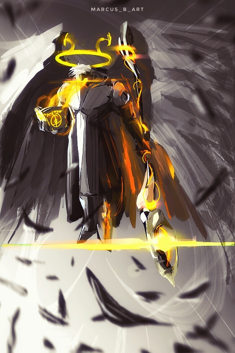 ArtStation - RANGEL / RENEGADE ANGEL. (made on smarpthone with ...