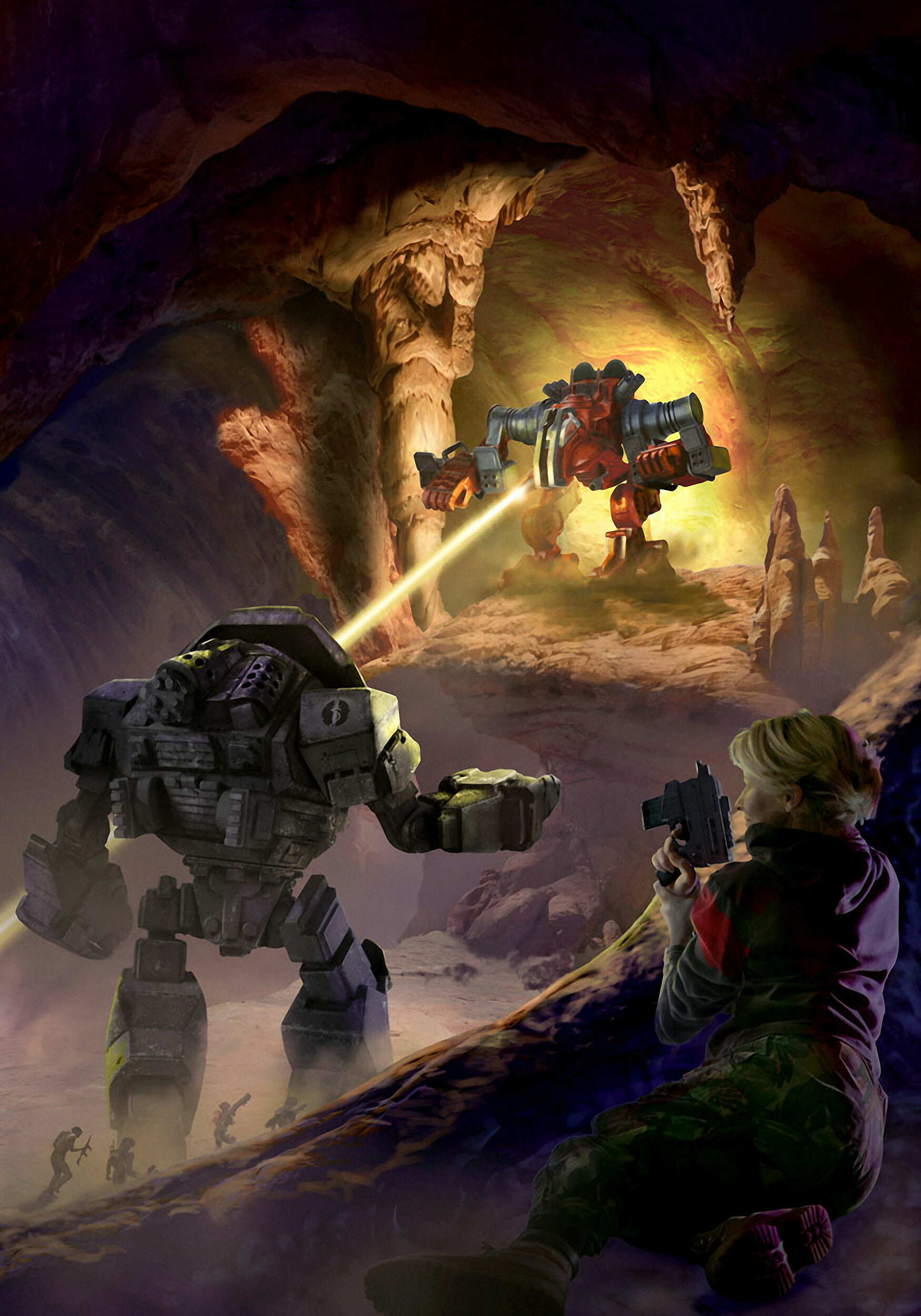 Fred Gambino Concept Art and Illustration - Battle tech book covers