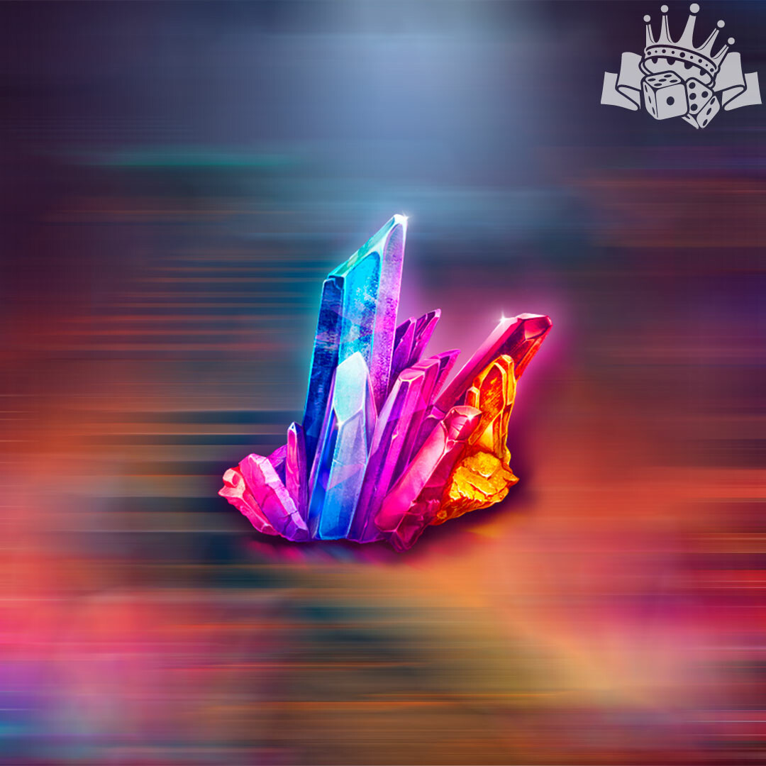 ArtStation - The Crystals as a slot symbol 💎💎💎