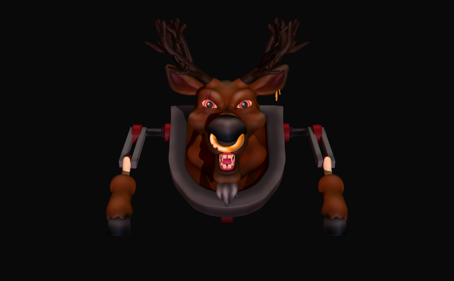 Zombie Reindeer