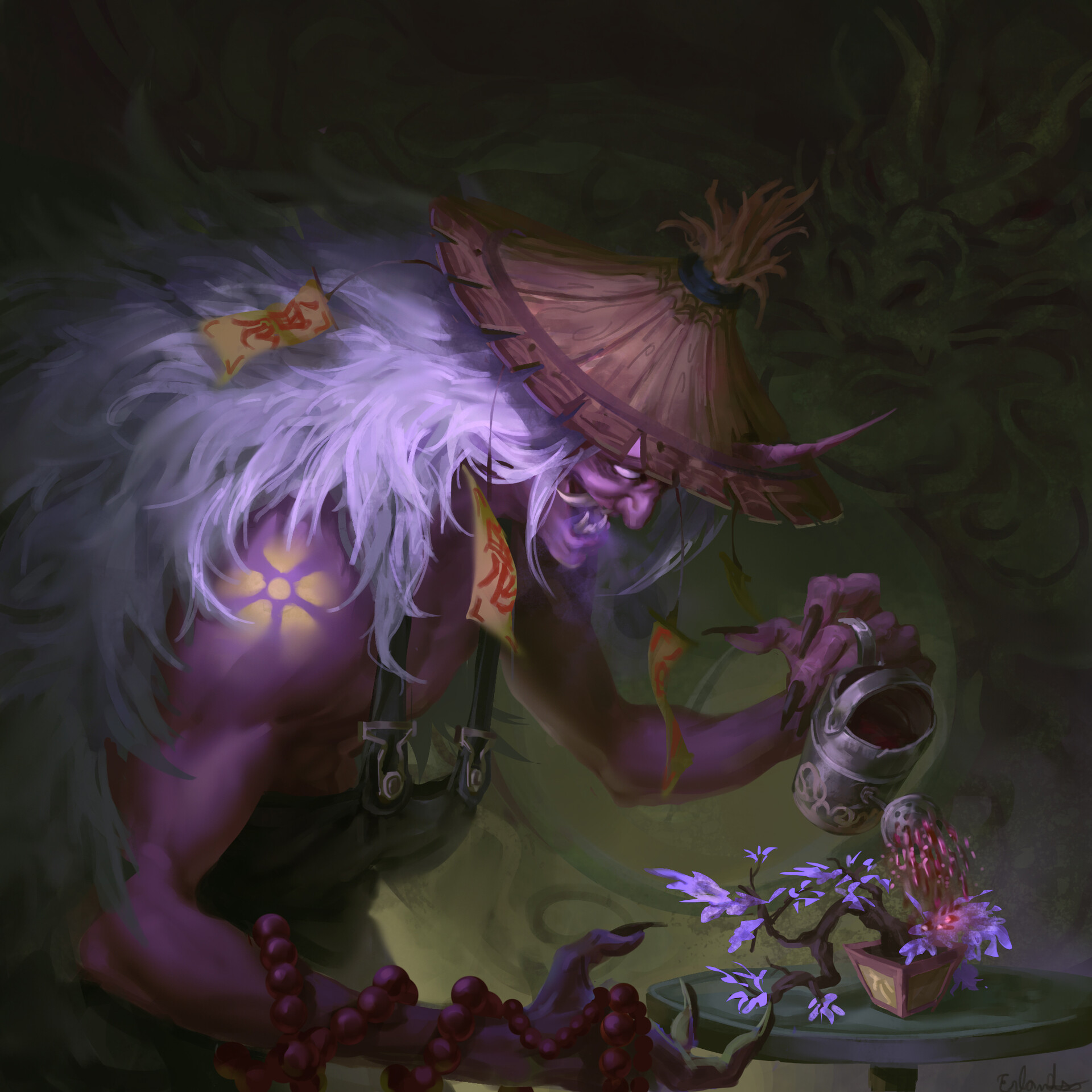 ArtStation - Demon Gardener