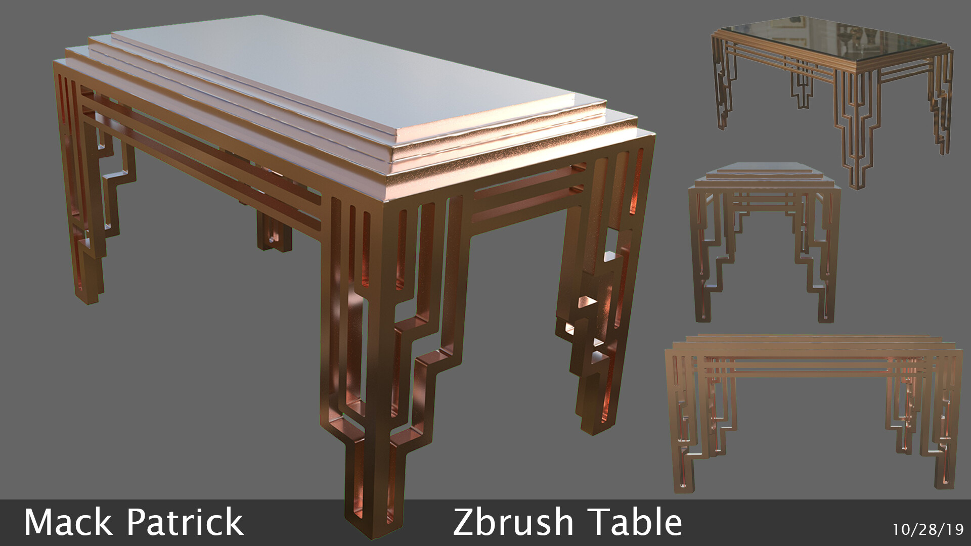 ArtStation - Modern Table