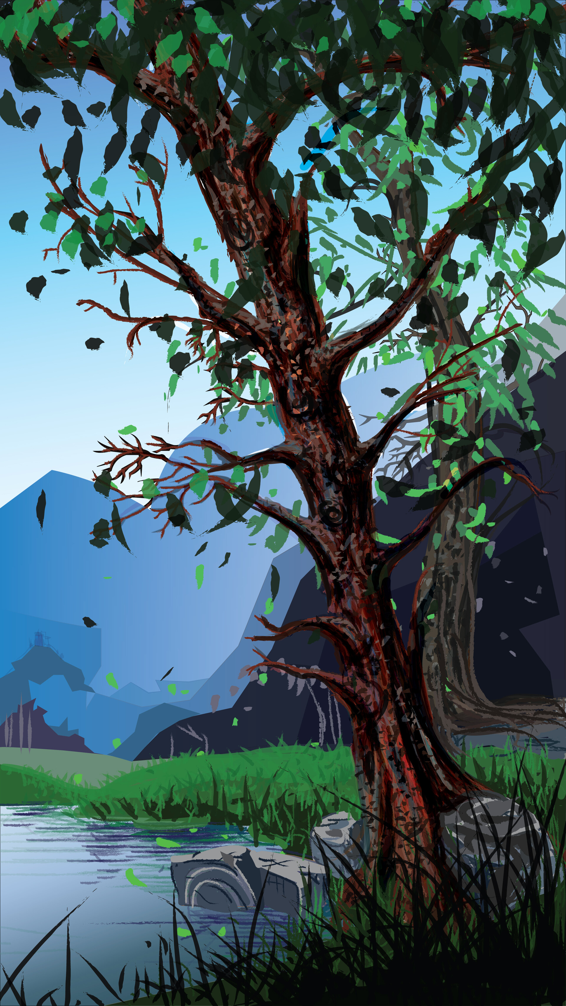 ArtStation - Painting scene