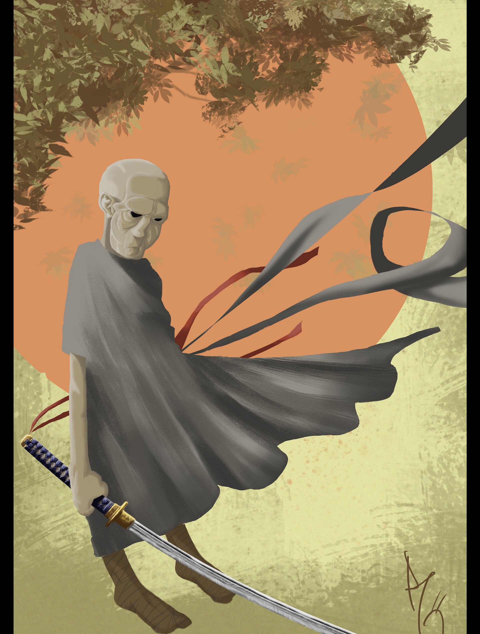 ArtStation - Sword in the wind