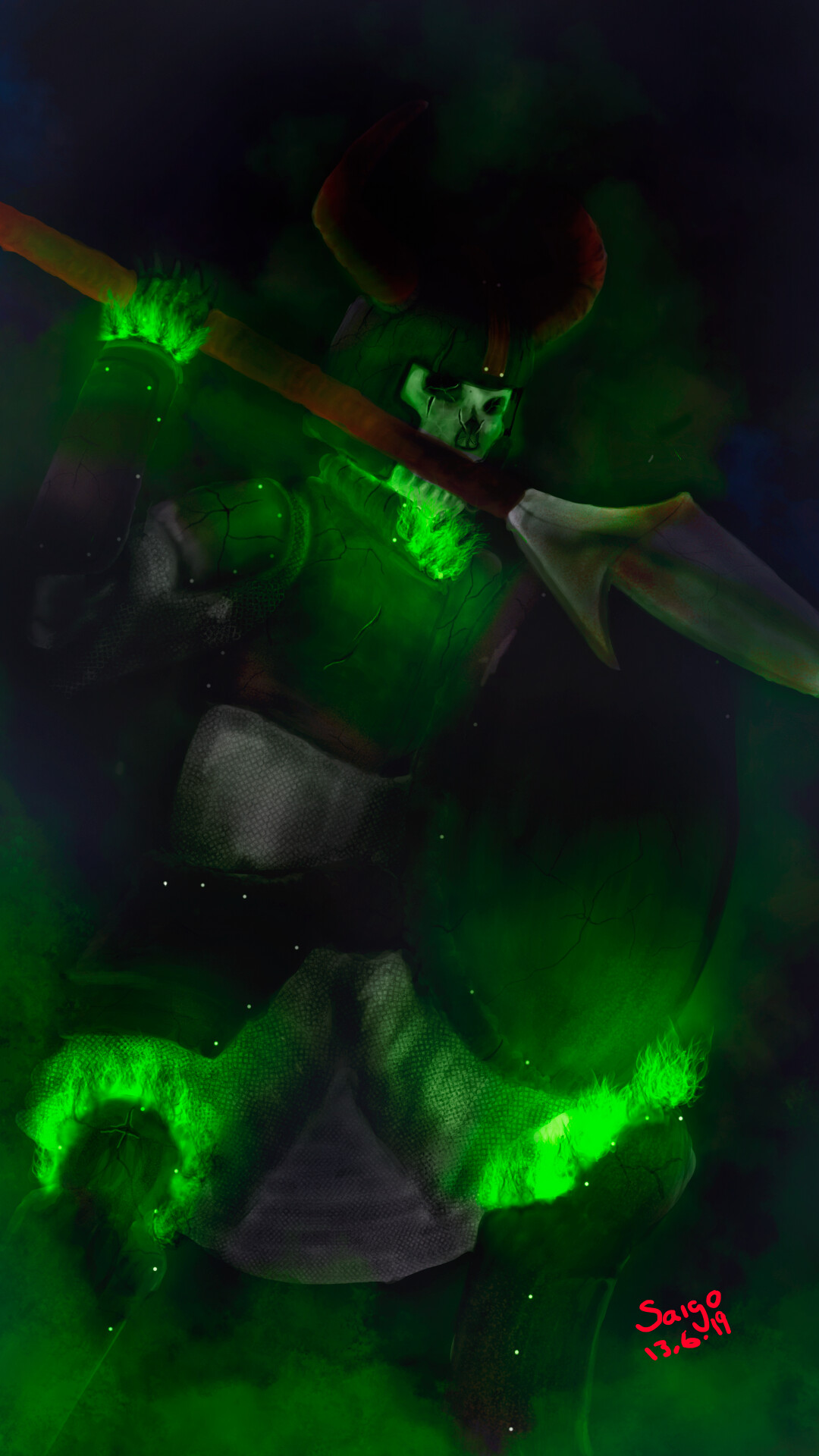 ArtStation - skull sppear soldier