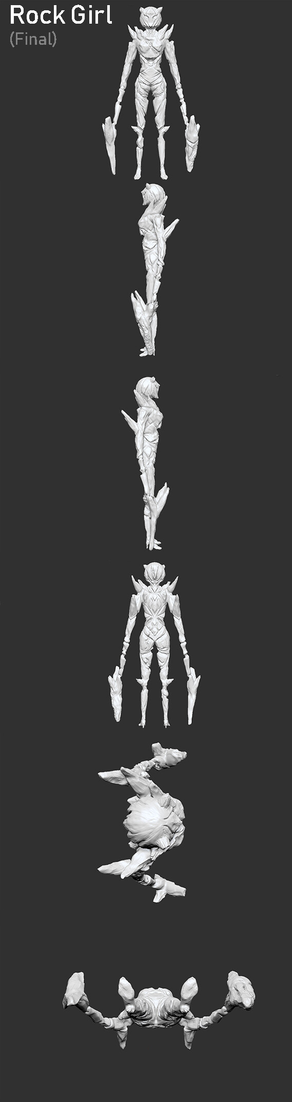 ArtStation - Rock Girl Final