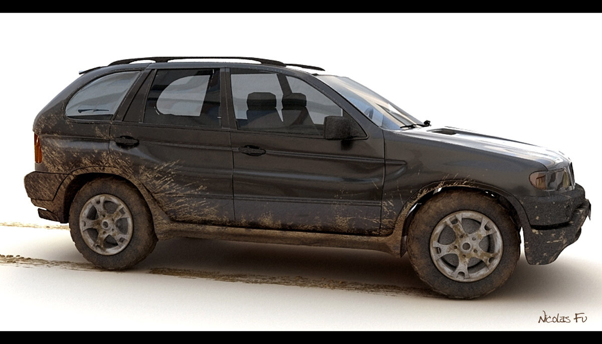 ArtStation - BMW-X5