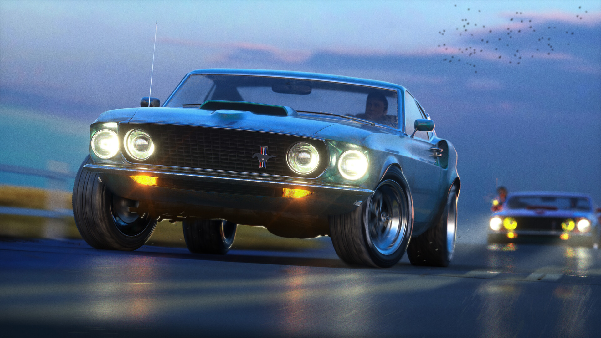 Serj Rumi - Mustang chase