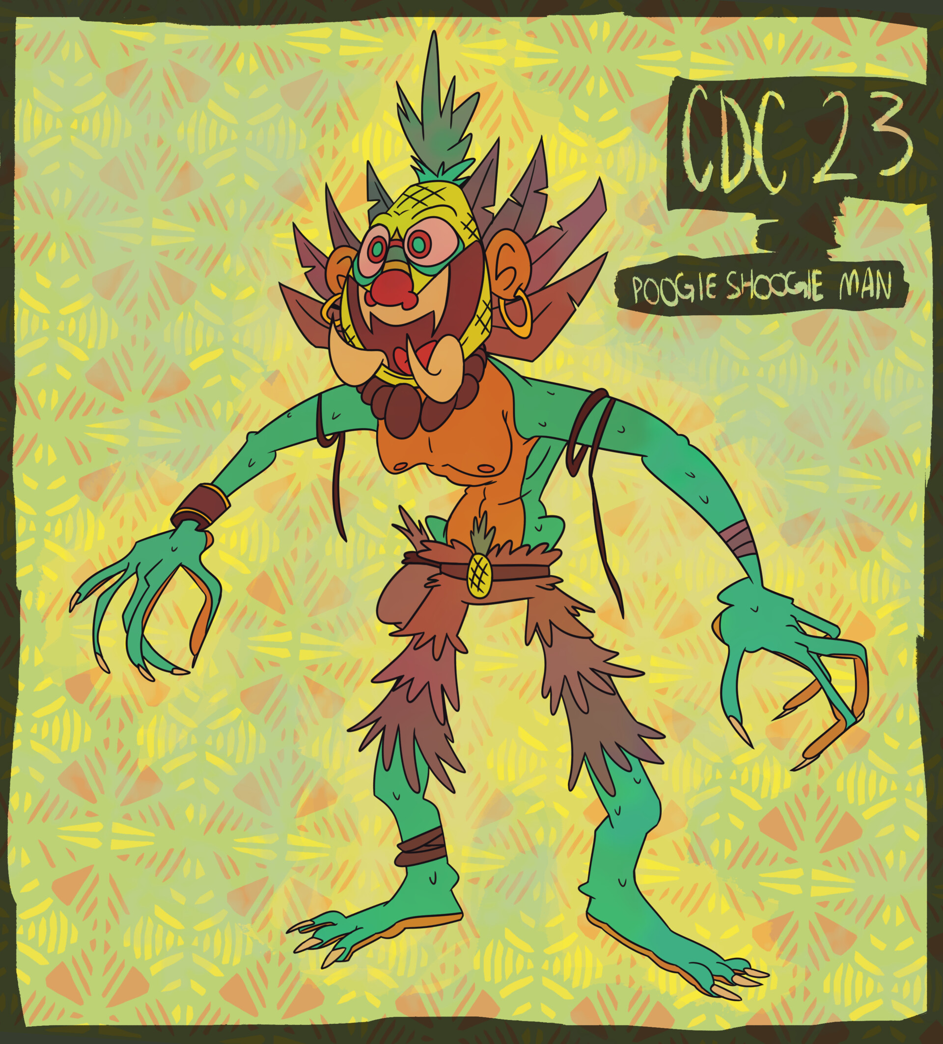 ArtStation - Character Design 23 Jan 2019 - The Poogie Shoogie Man