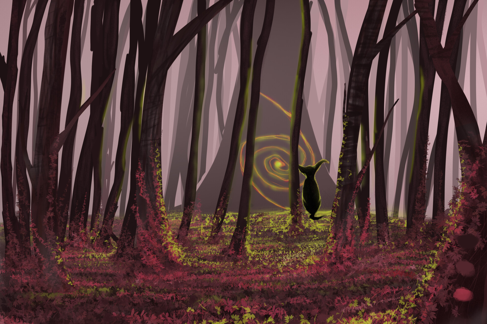 ArtStation - magic forest