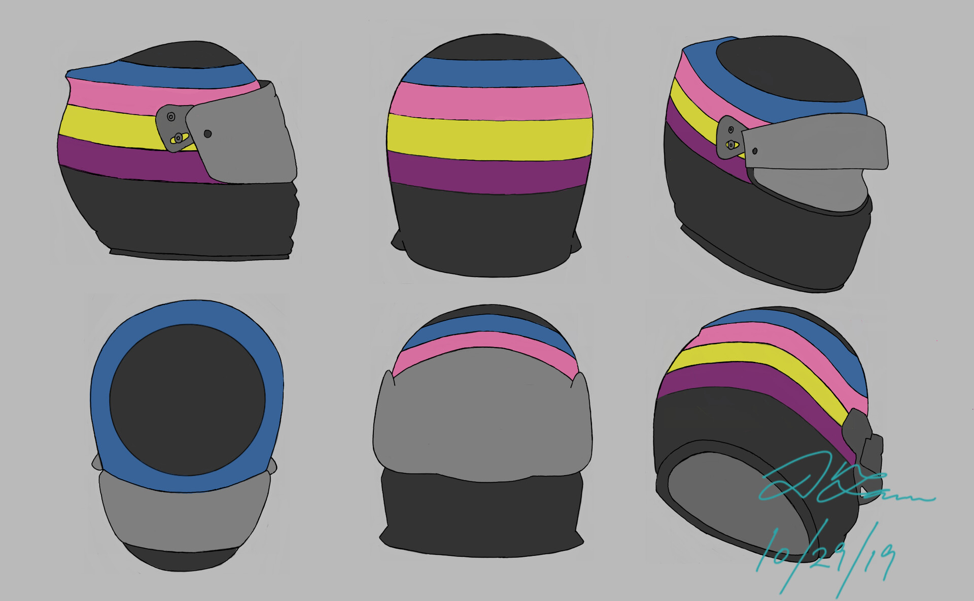 DT - Custom Helmet Livery