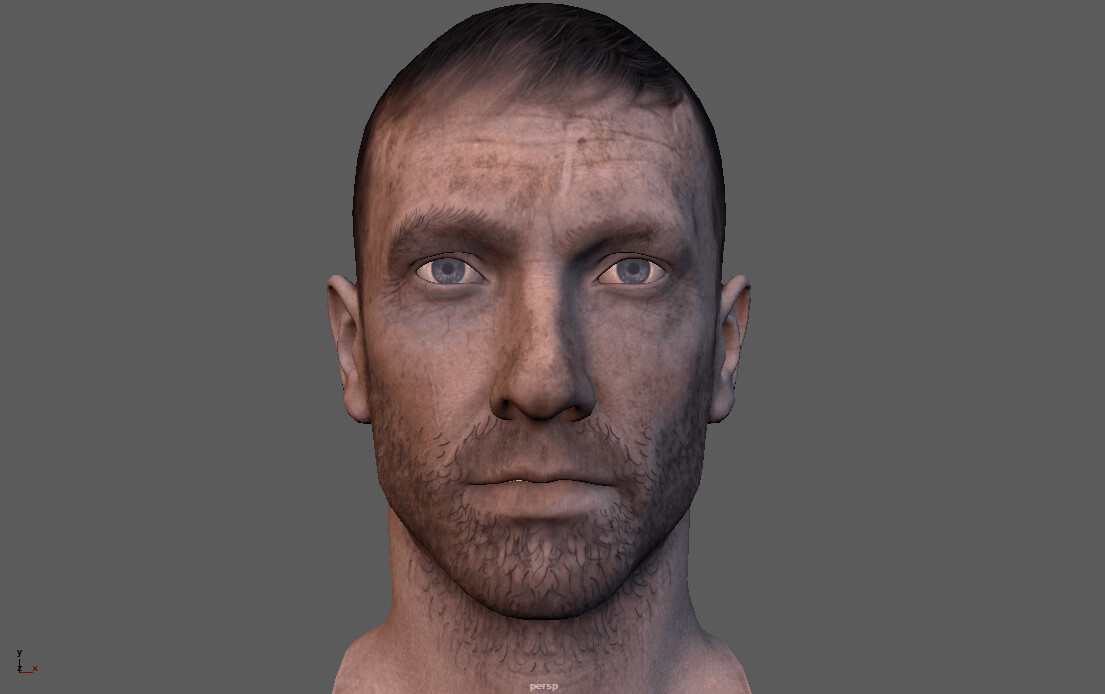 ArtStation - Simple face rig