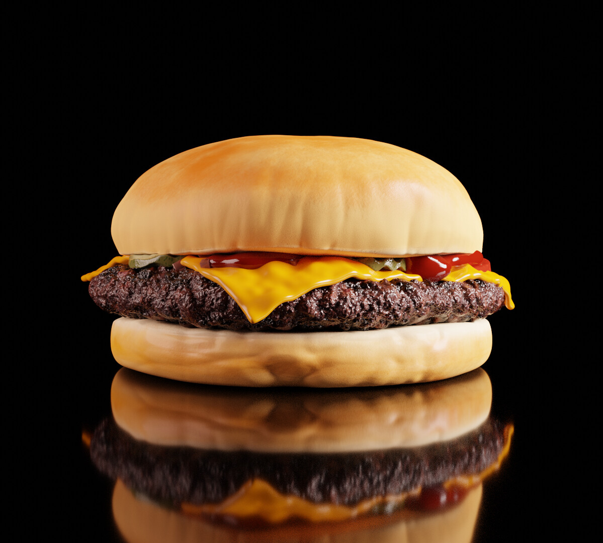 ArtStation - Cheeseburger *Procedural*