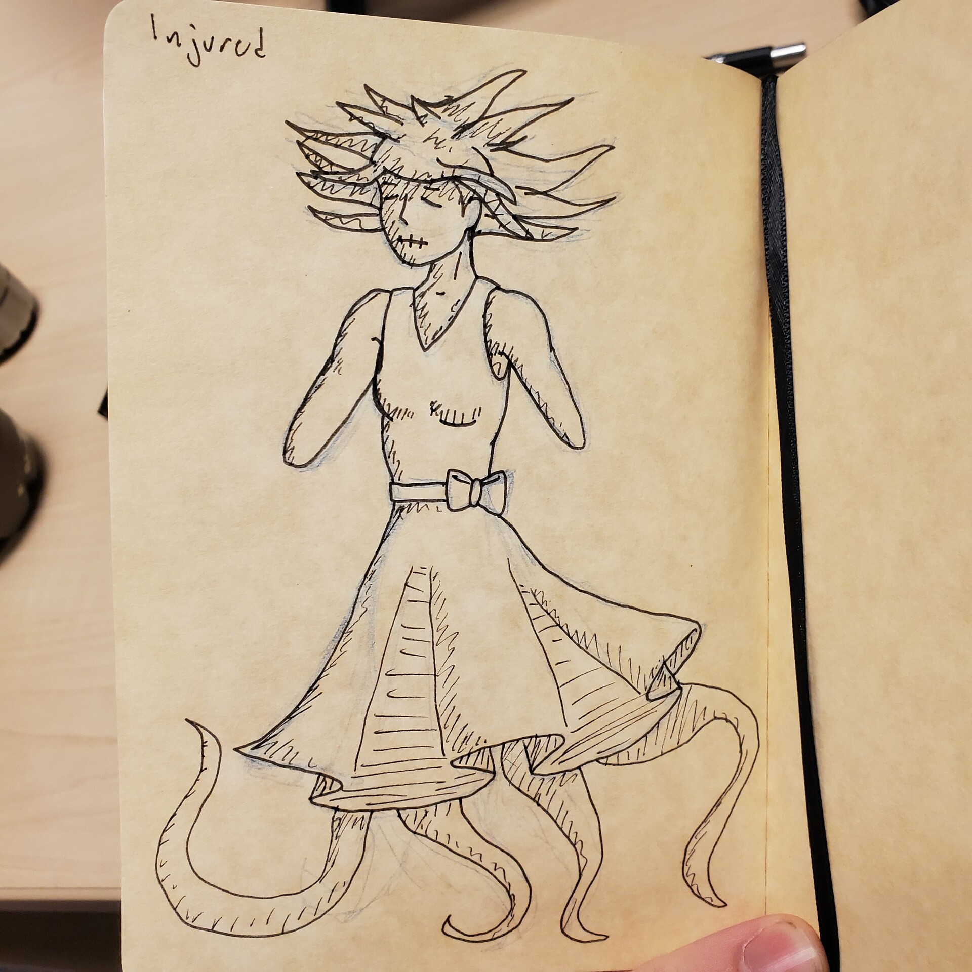 ArtStation - Inktober Day 29: Injured