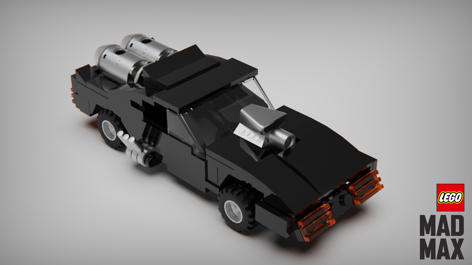 interceptor mad max lego