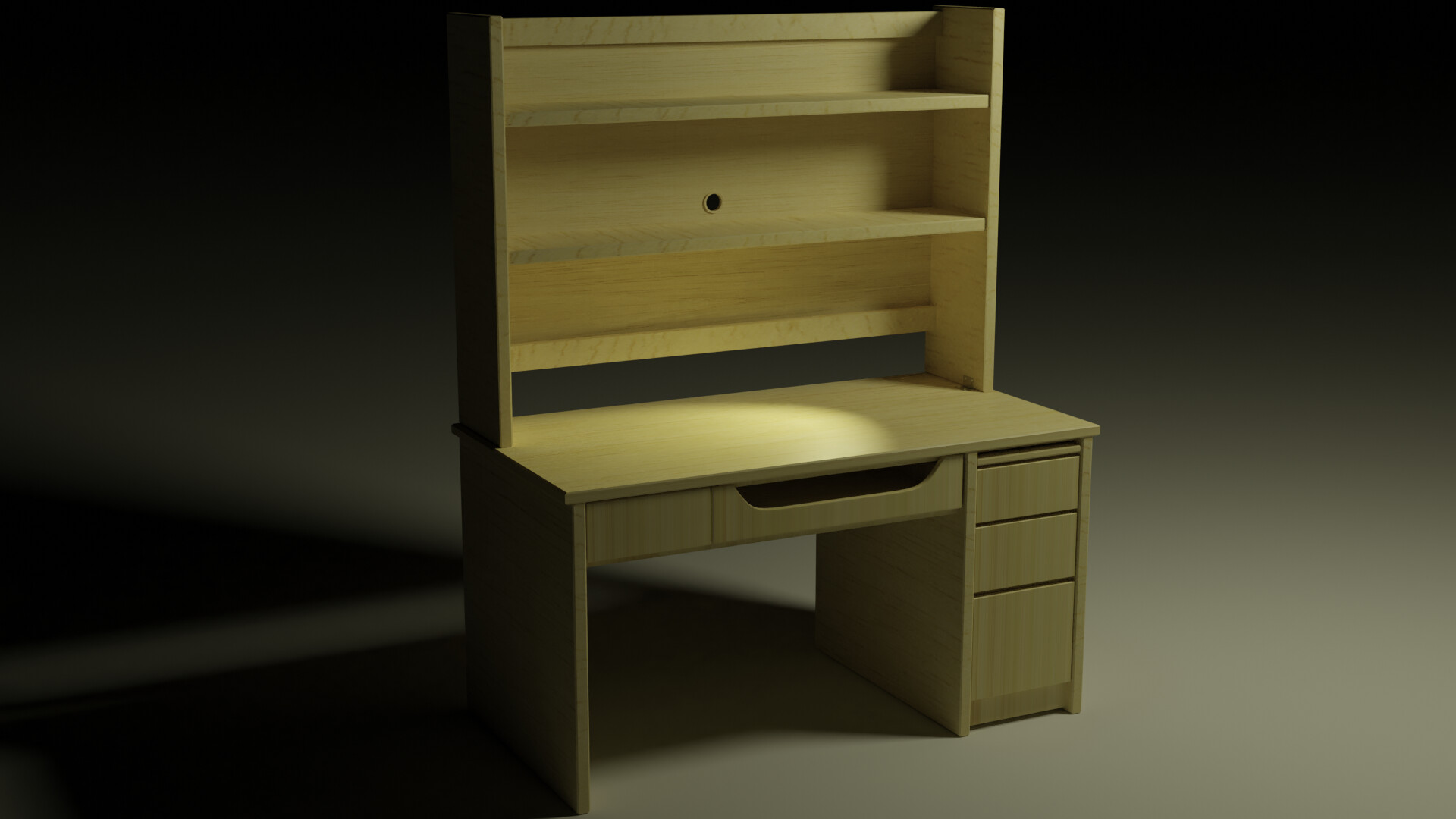 ArtStation - Dorm Desk