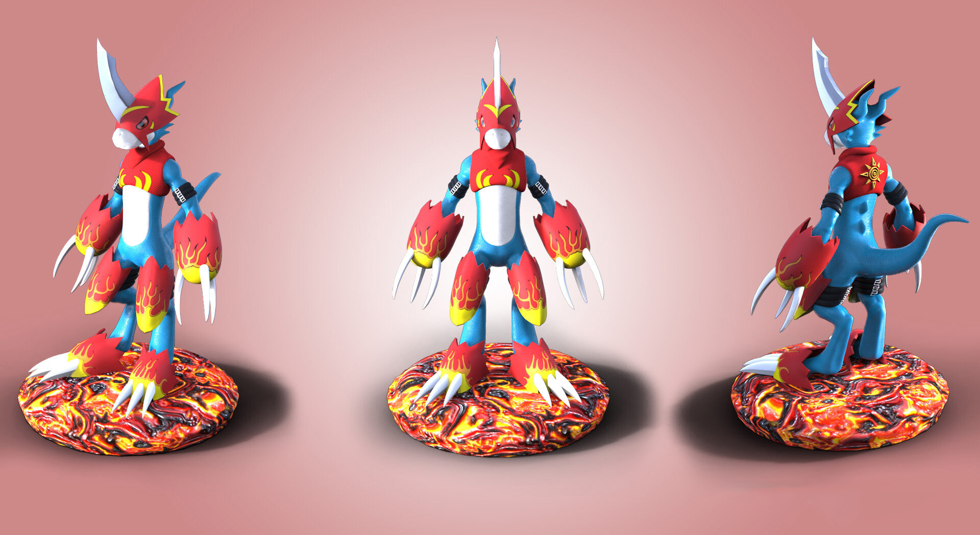 flamedramon figure
