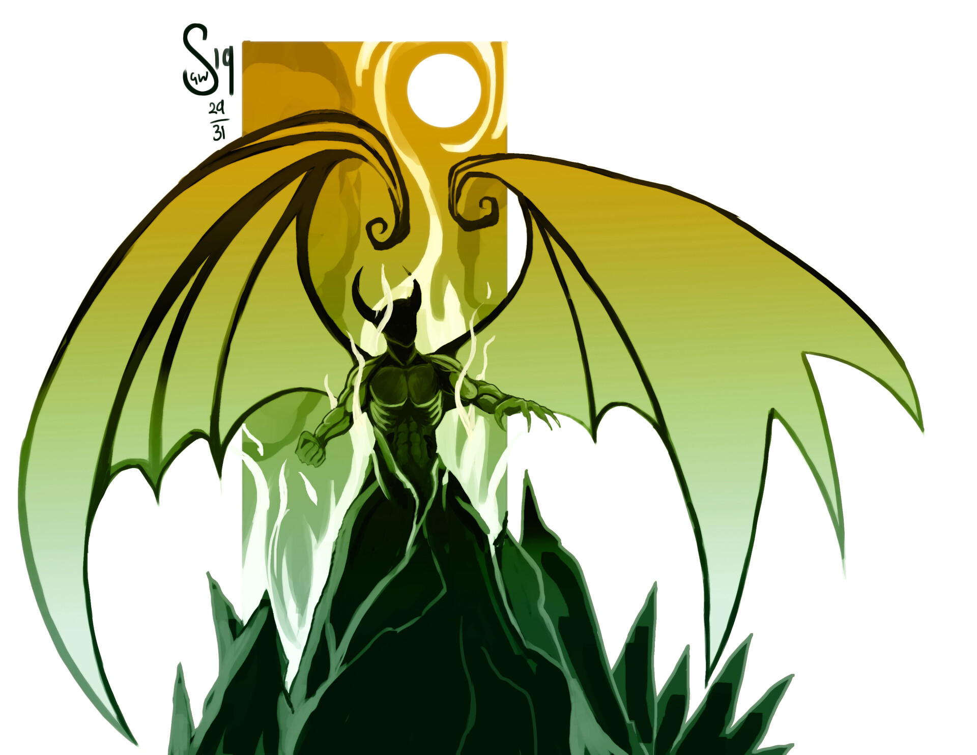 Sion Williams - Inktober 2019 Sketches