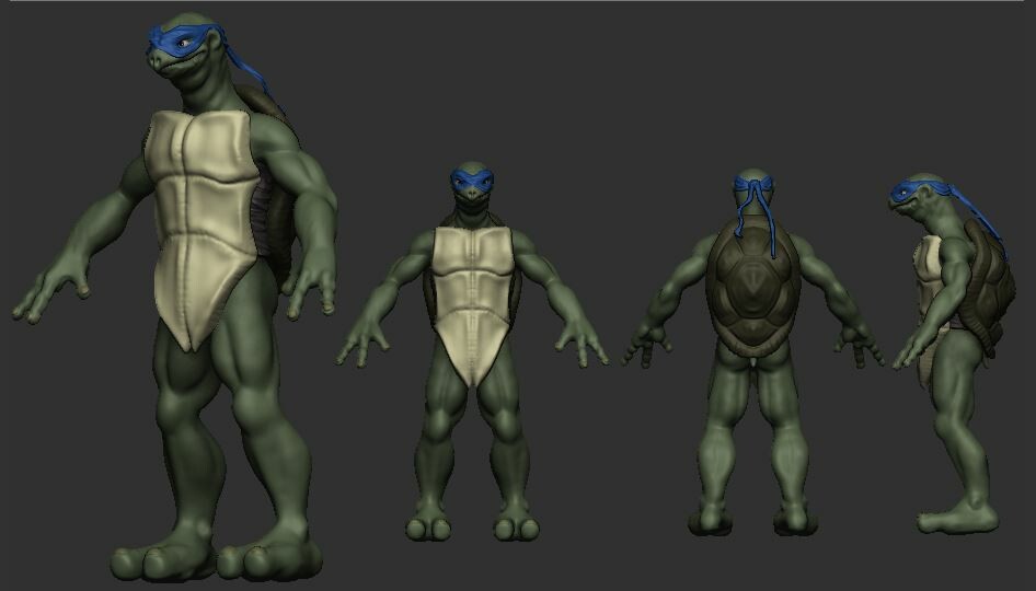 ArtStation - Ninja Turtle