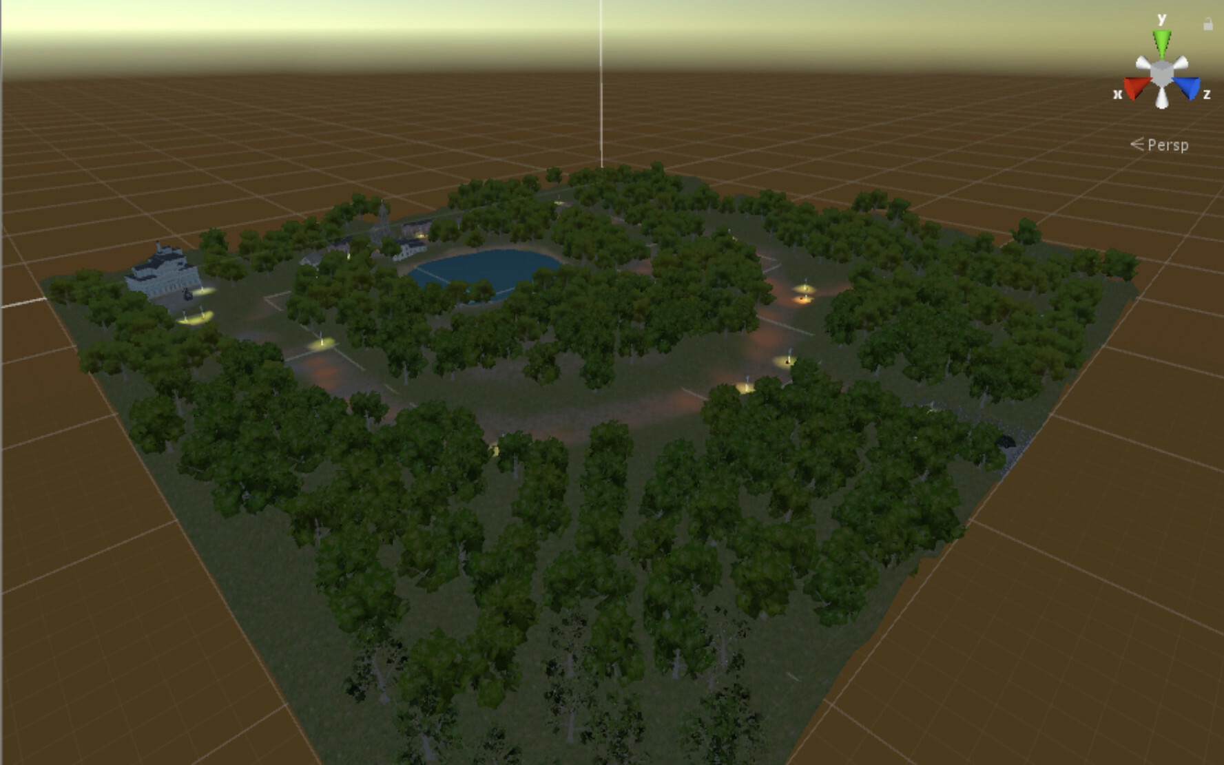 ArtStation - Unity Town Map