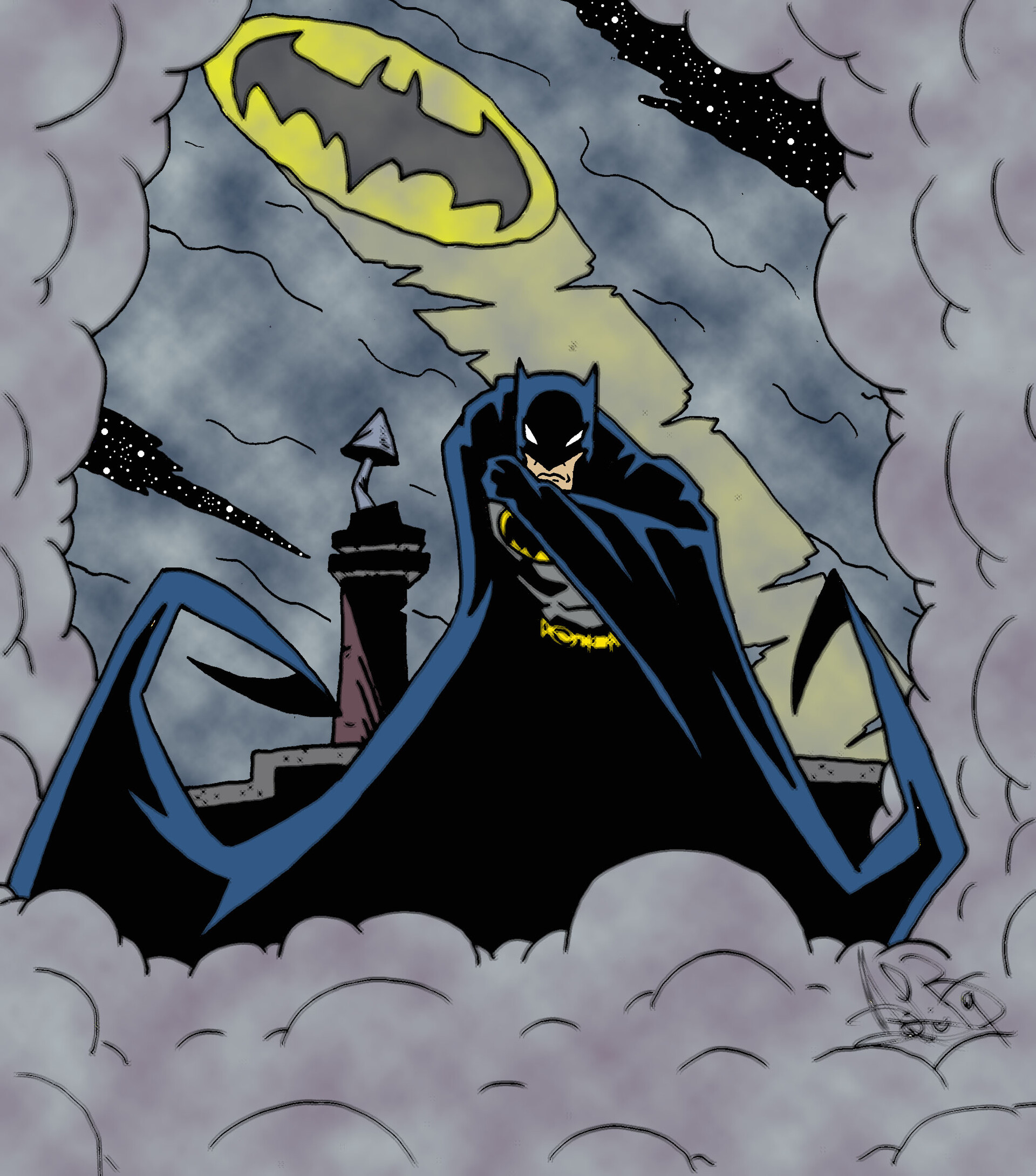 ArtStation - The Batman Stikes