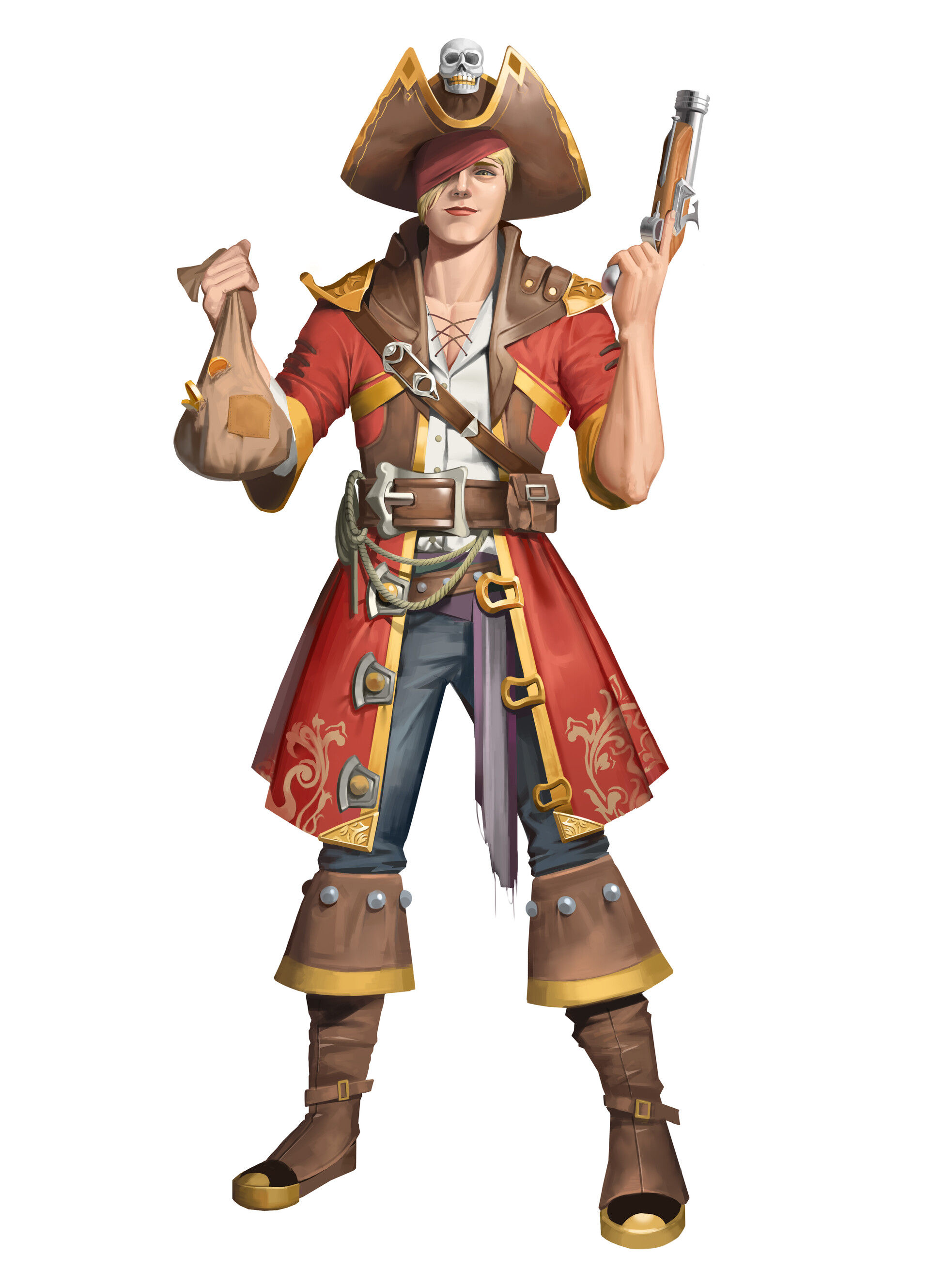 ArtStation - young pirate captain