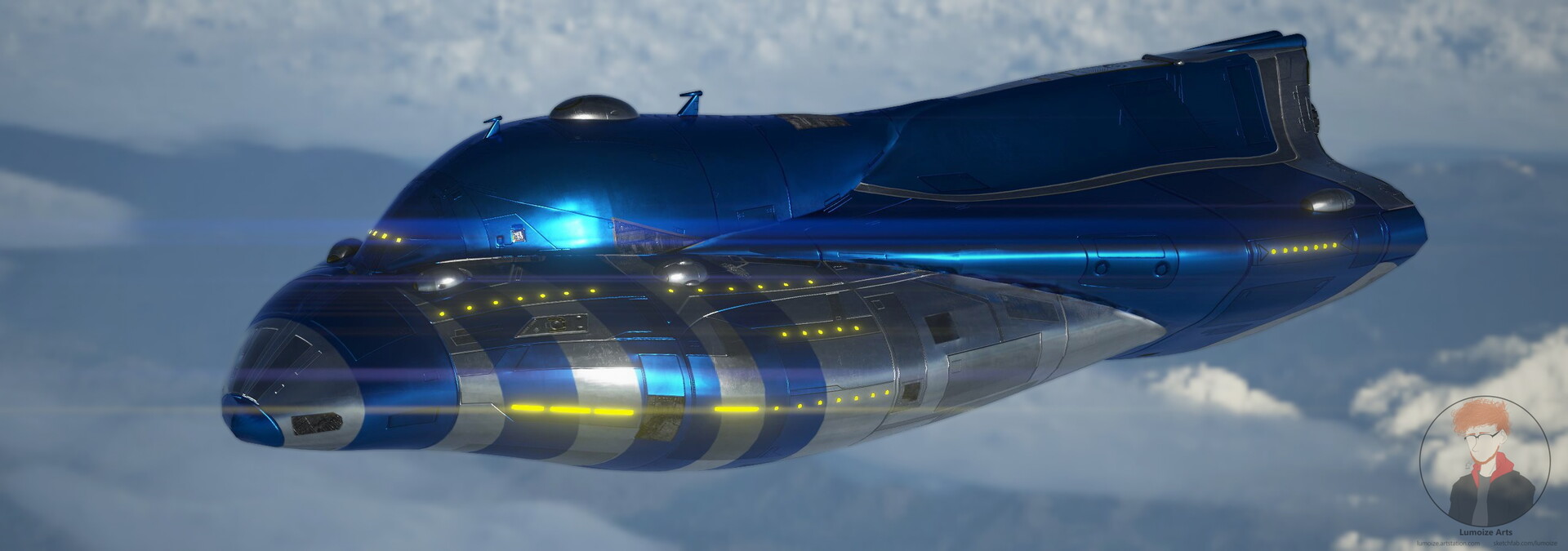 ArtStation - Sabrina Starship