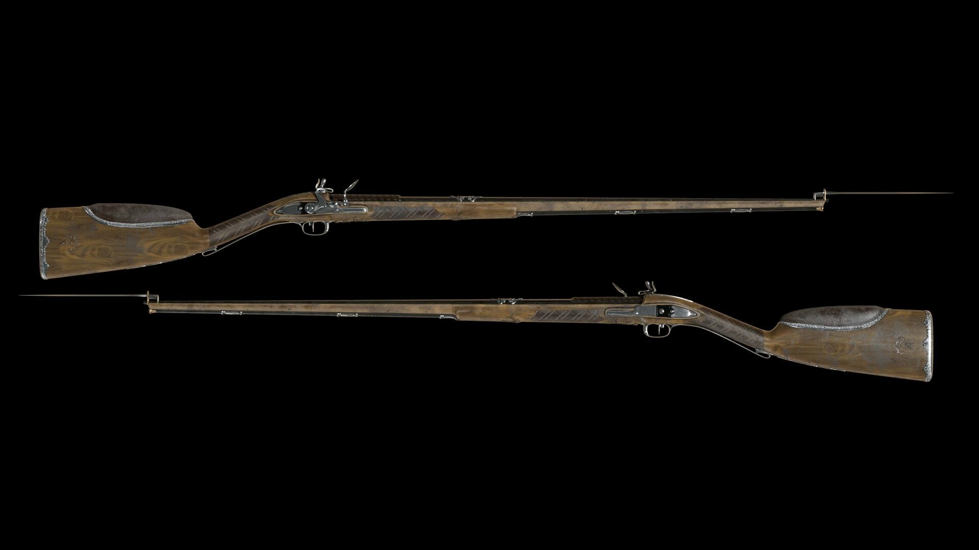 ArtStation - SOLDIER Napoleon Rifle