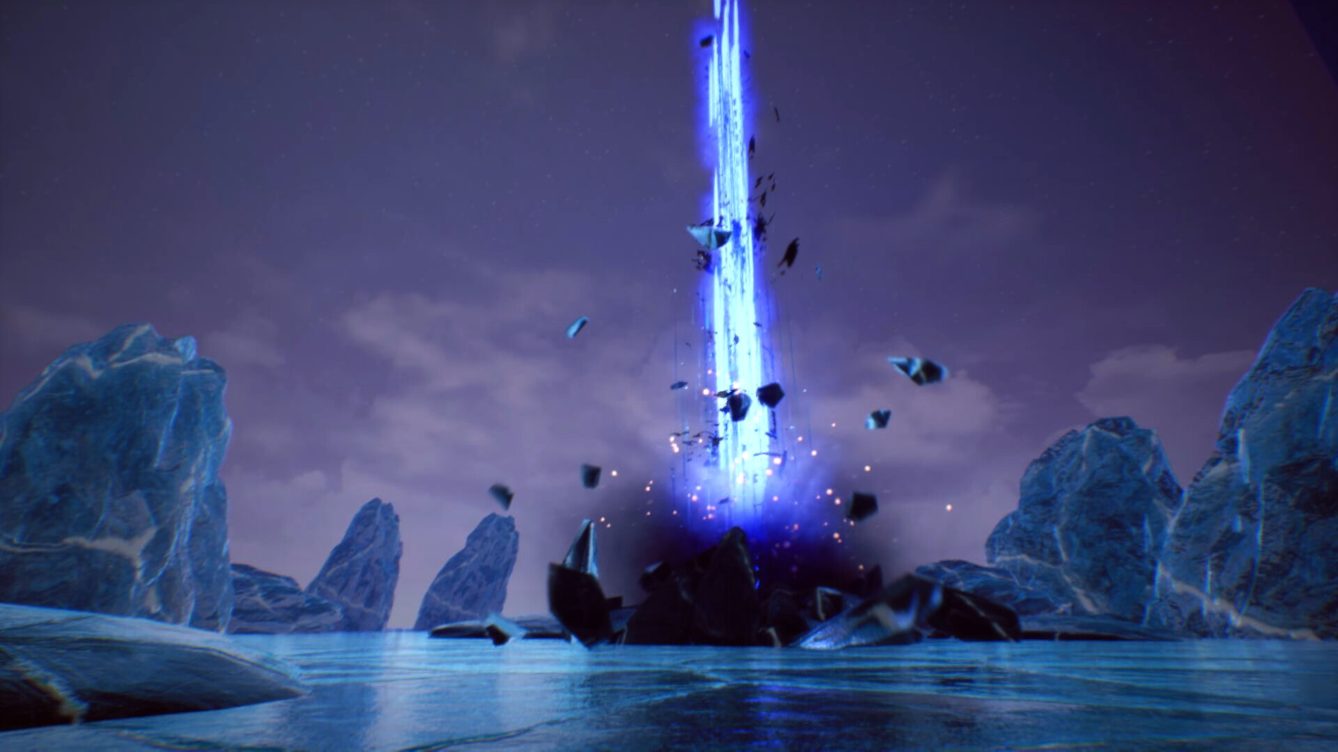 ArtStation - Magical ground destruction