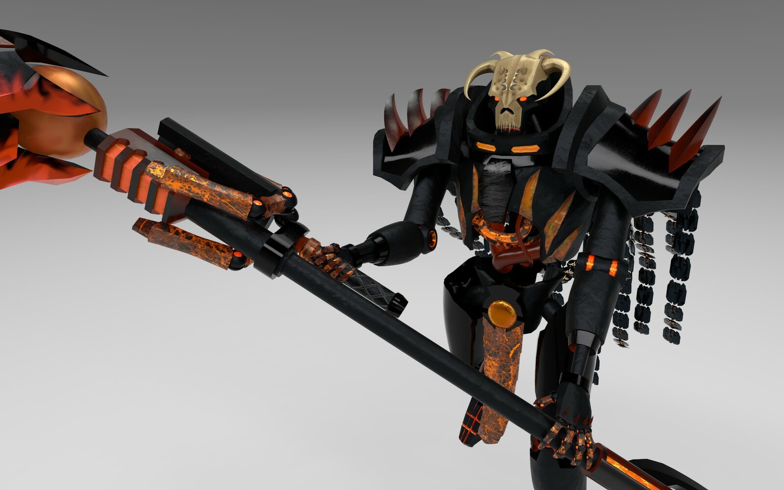 Donald Artz - Custom Necron Overlord