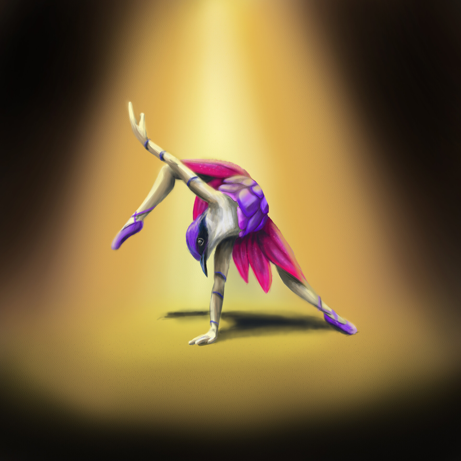 ArtStation - Dancing feather