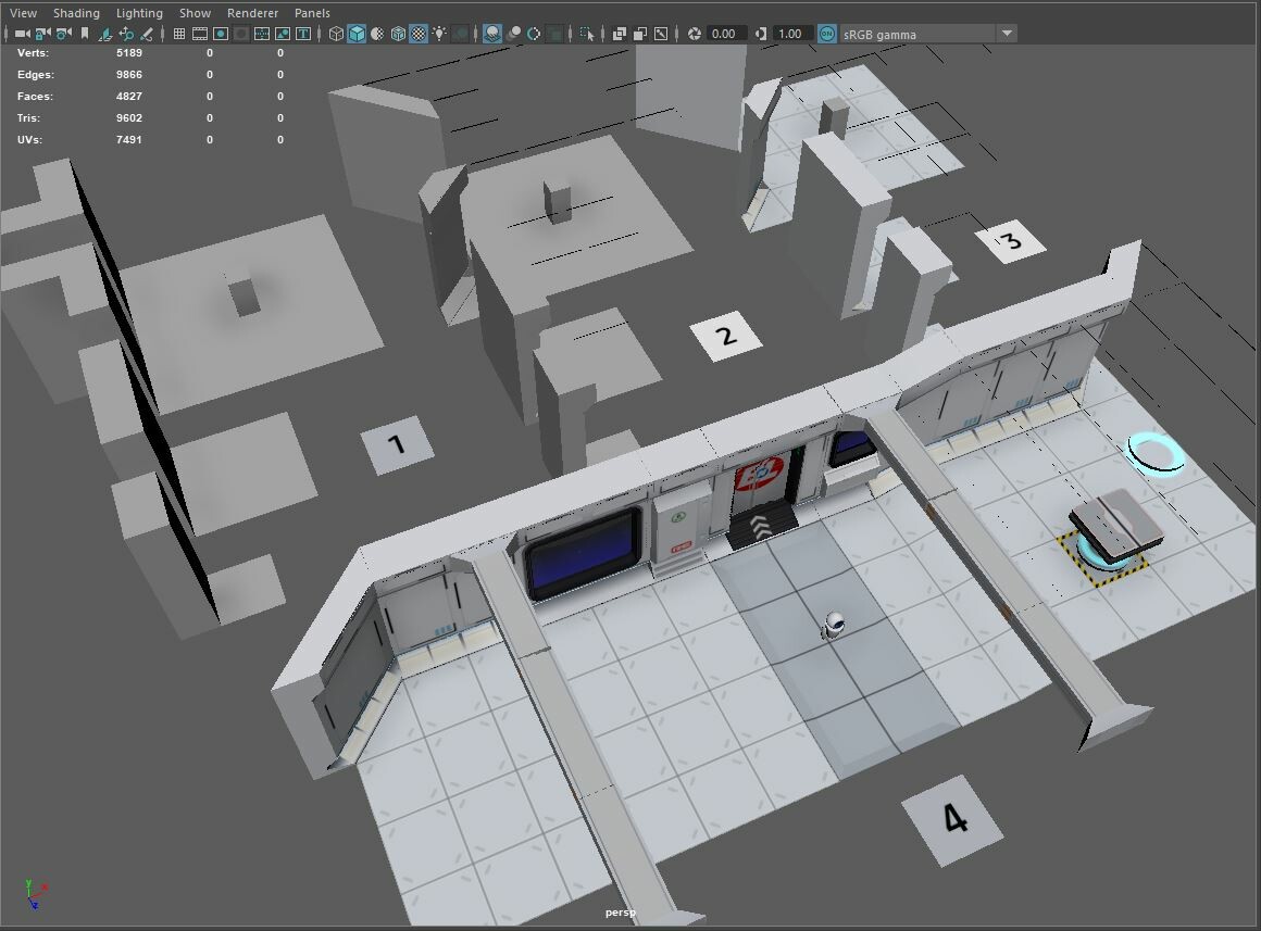 Nick Heitzman - 3D Sandbox Project Scenes