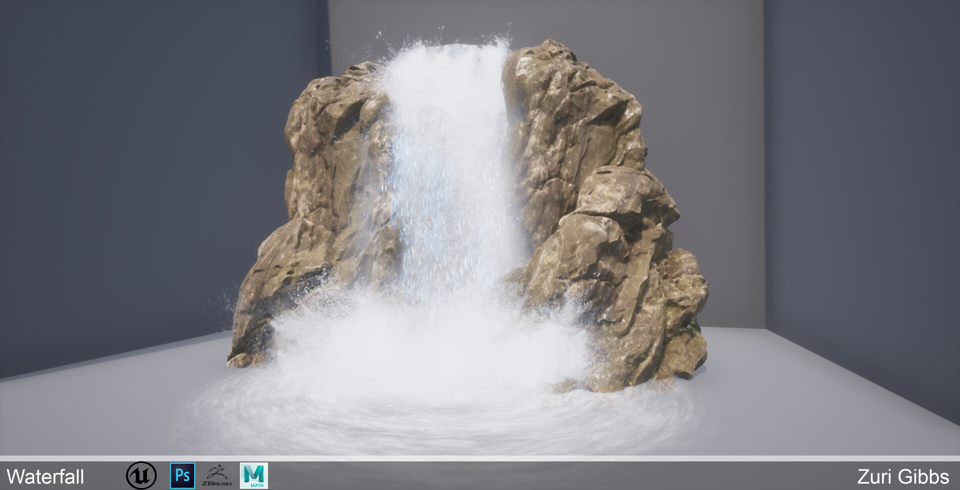 ArtStation - Waterfall
