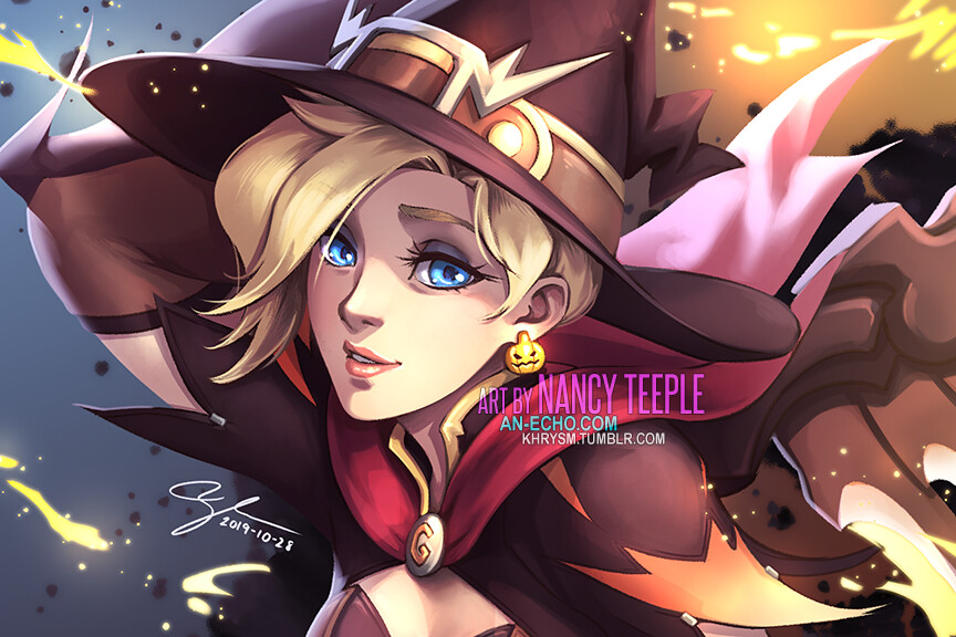 ArtStation - Witch Mercy