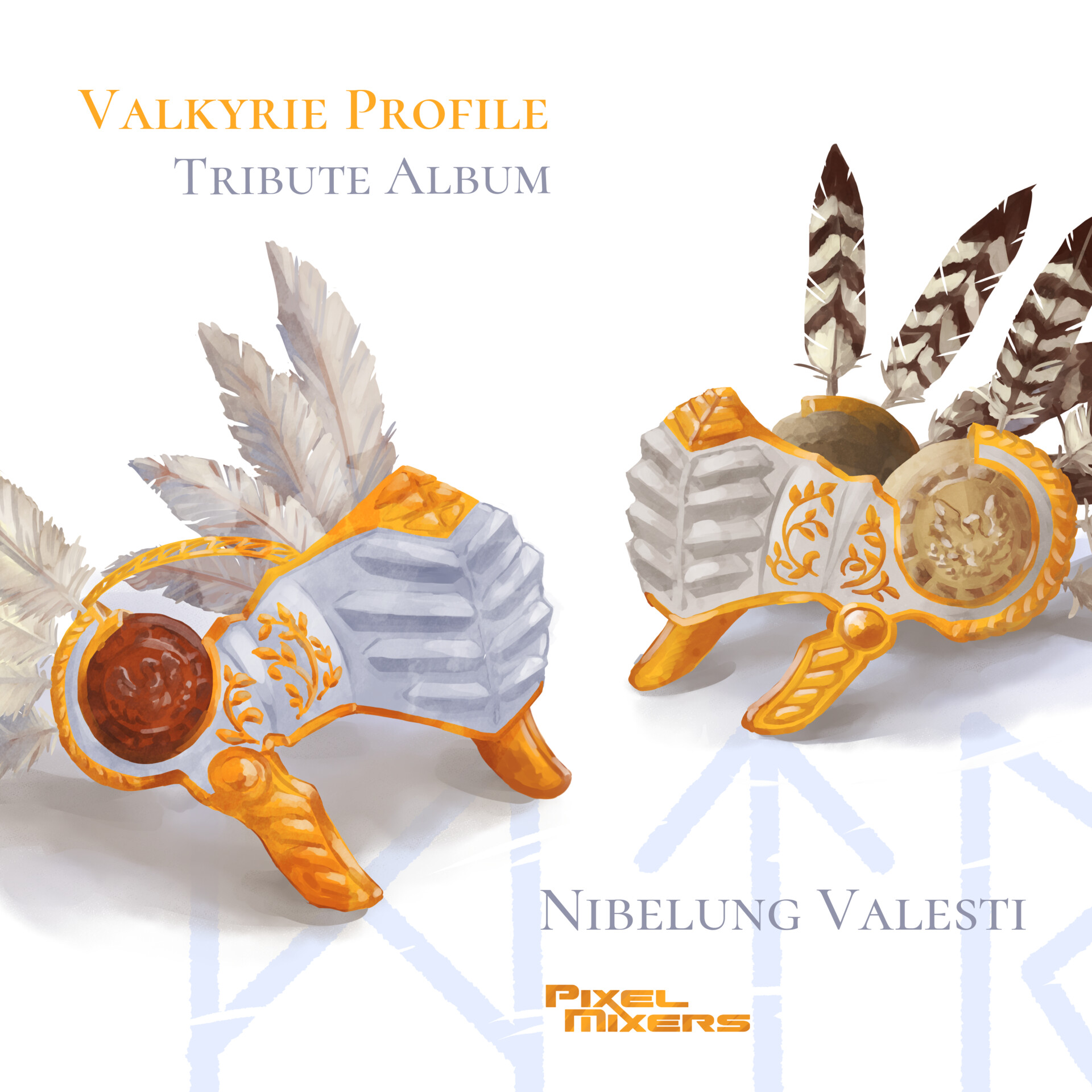 ArtStation - Valkyrie Profile Album cover for Pixel Mixers