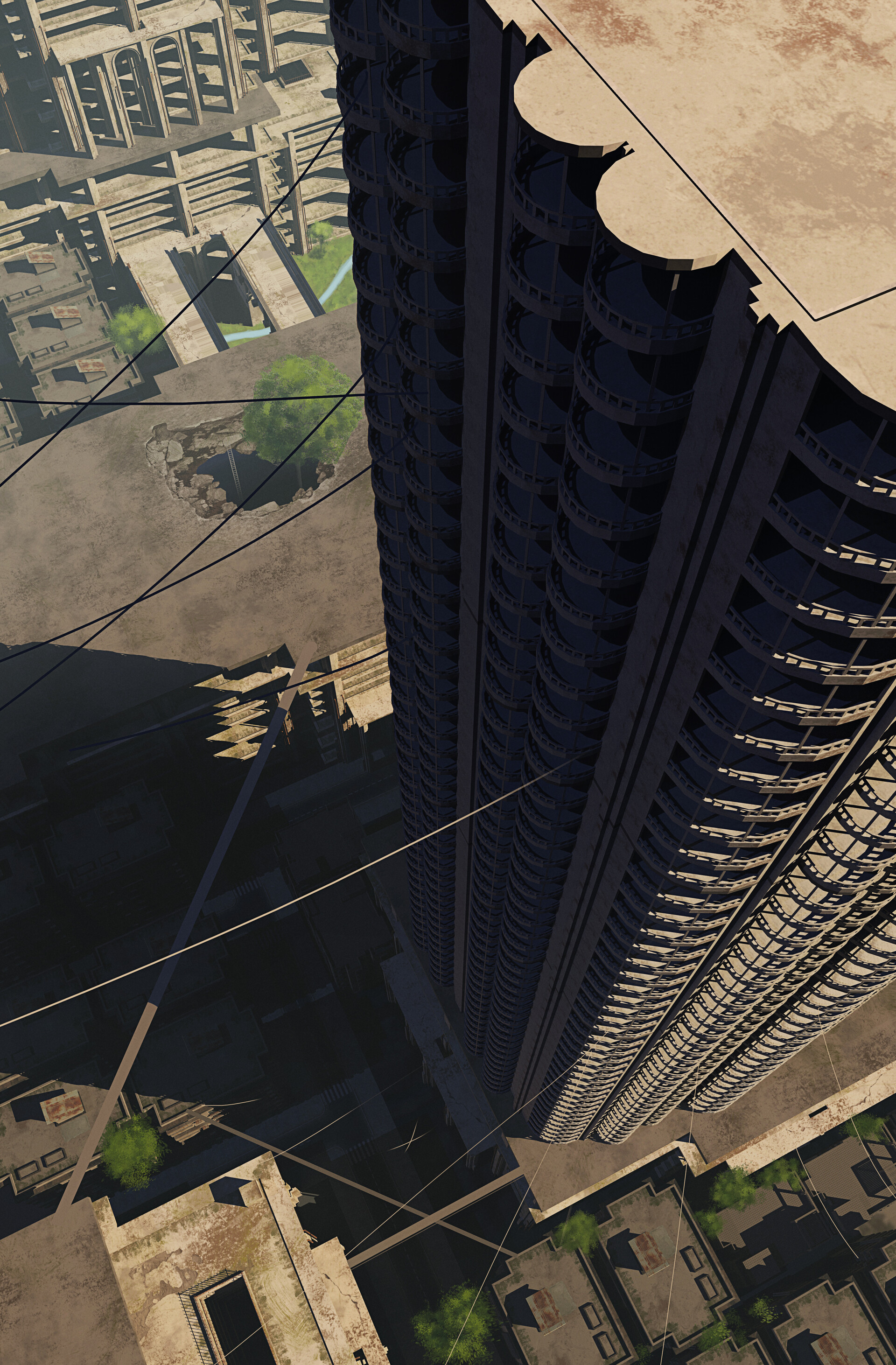 ArtStation - Abandoned City