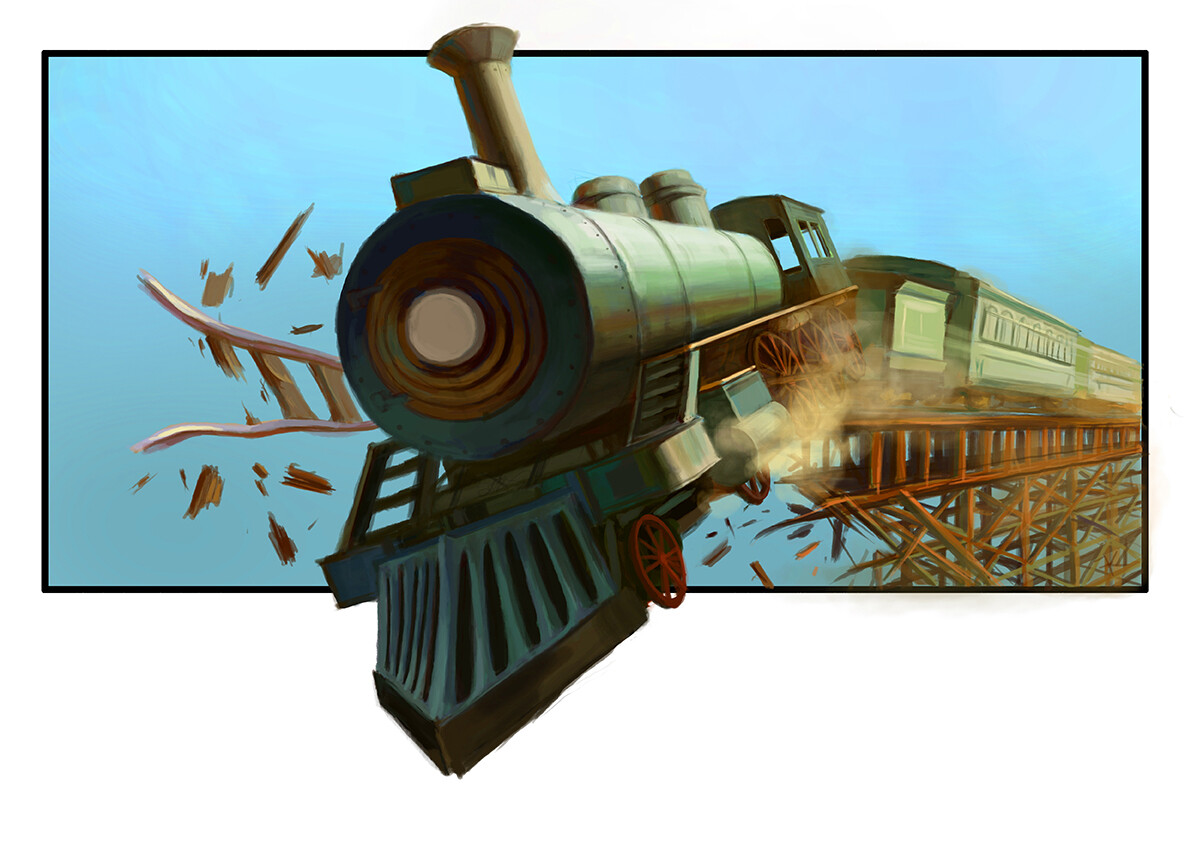 ArtStation - Trainwreck