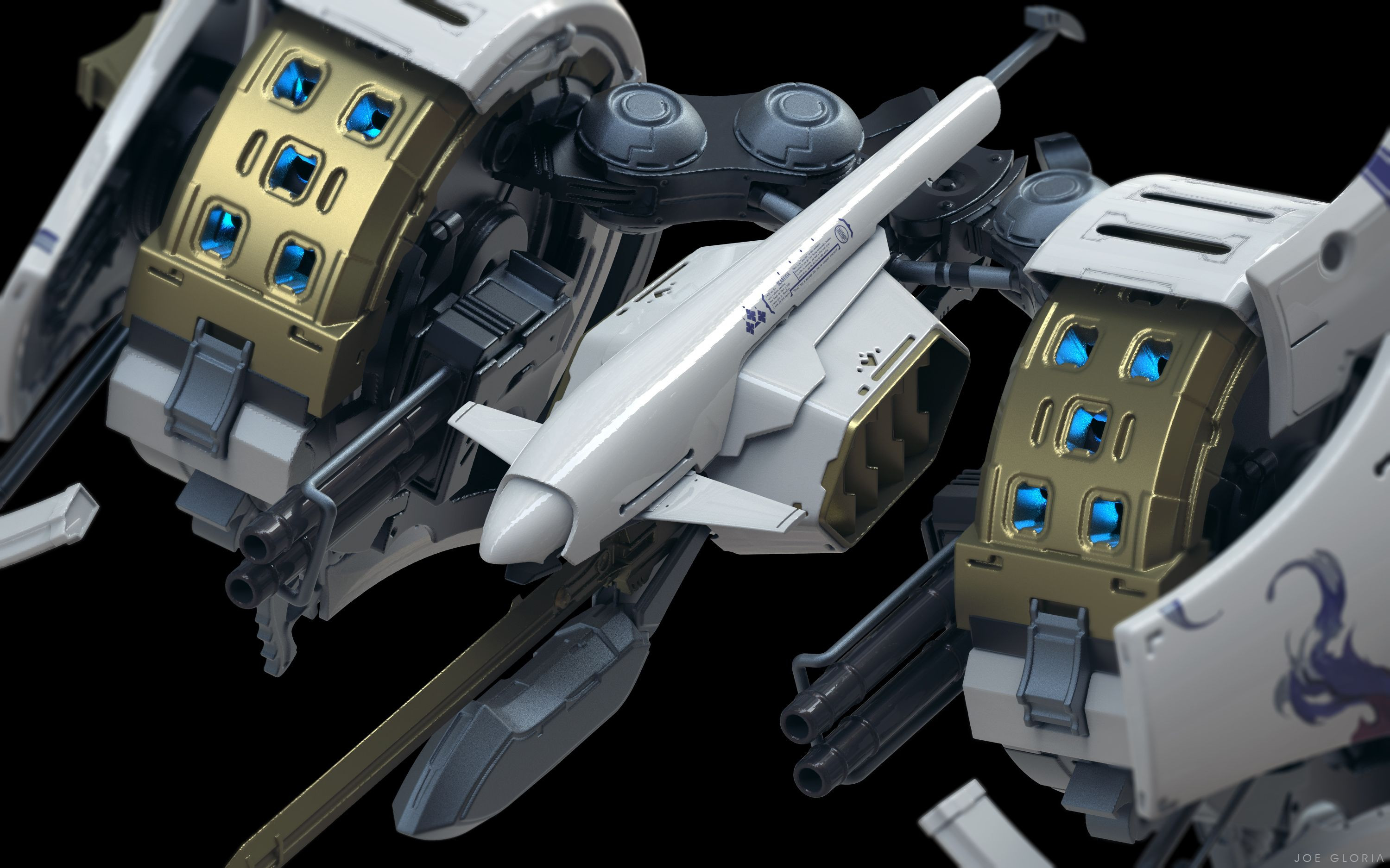 Joe Gloria - 斑鳩 Ikaruga - Shinra Hitekkai