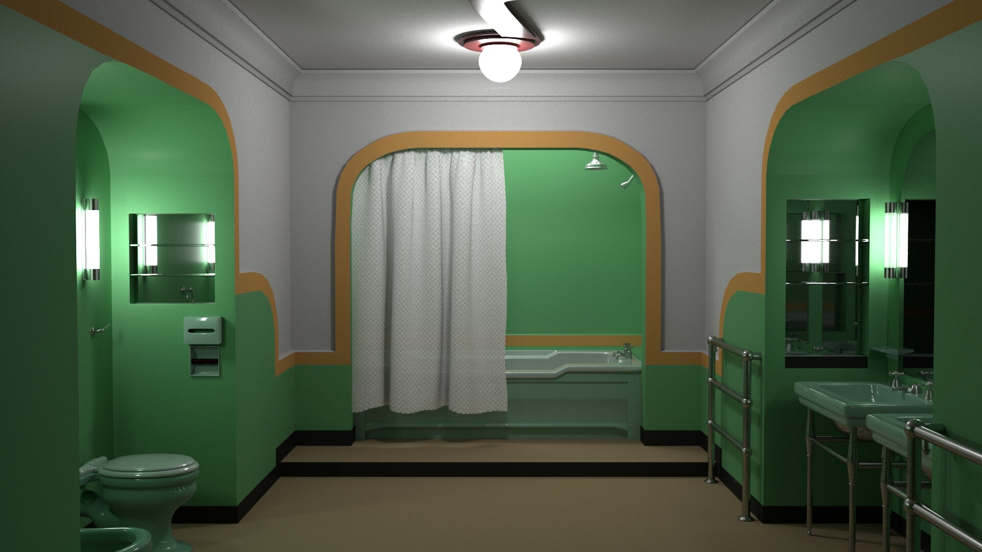 Lory Laurent - Shining Bathroom