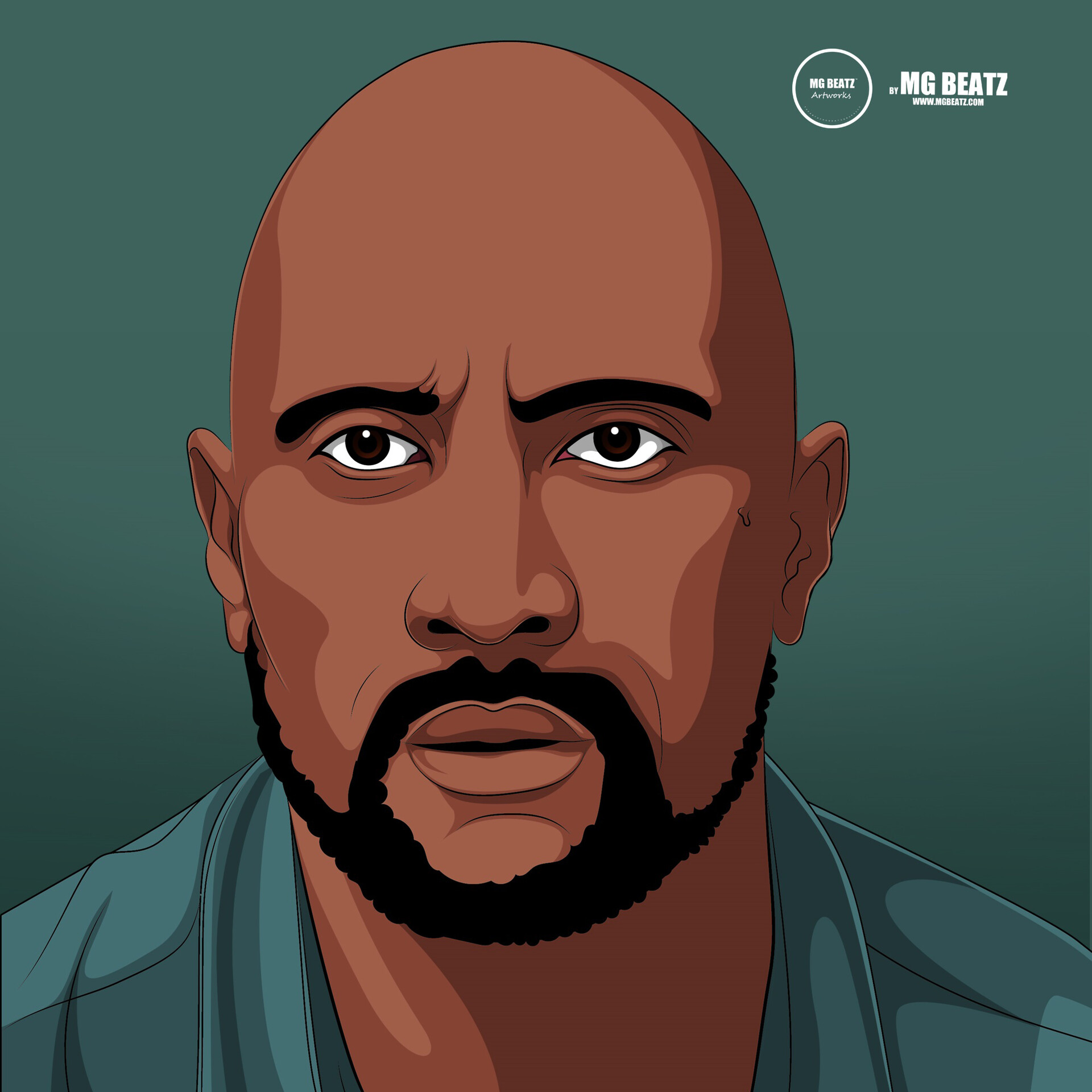 ArtStation - THE ROCK BEST CARTOON BY MUTHAPHULI SYDNEY