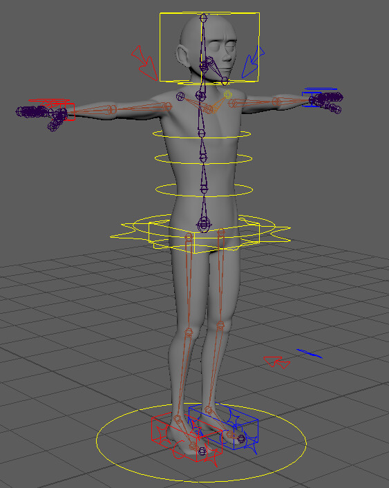 ArtStation - Biped Rig