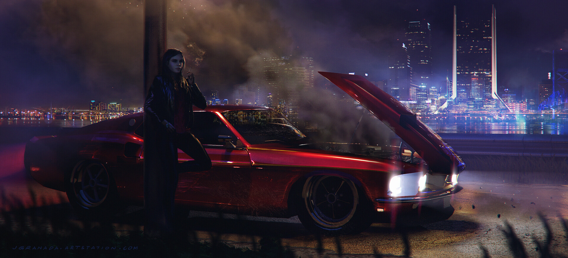 ArtStation - Smoke Break