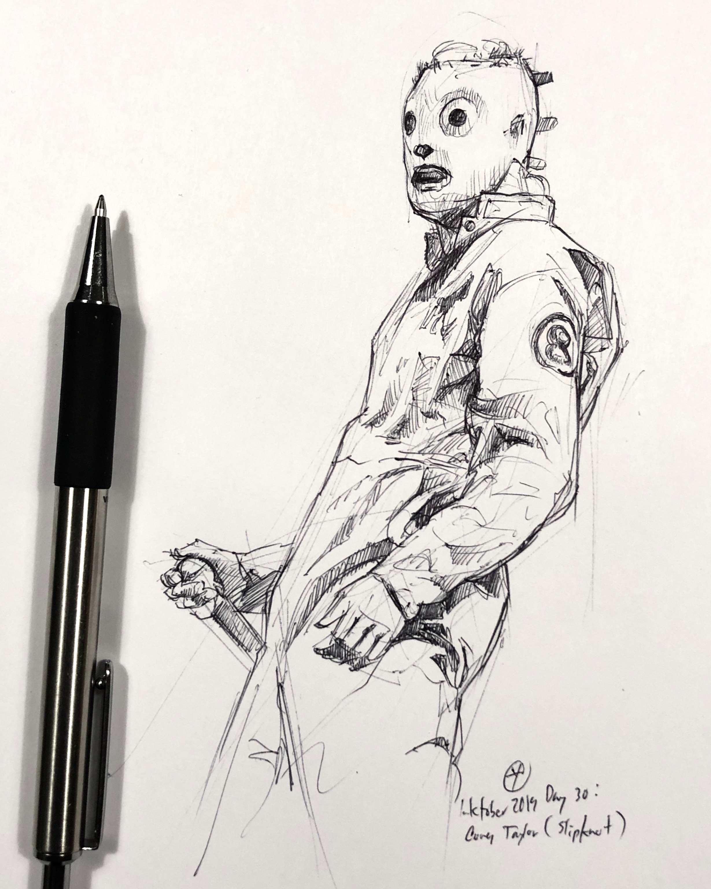 drawing corey taylor