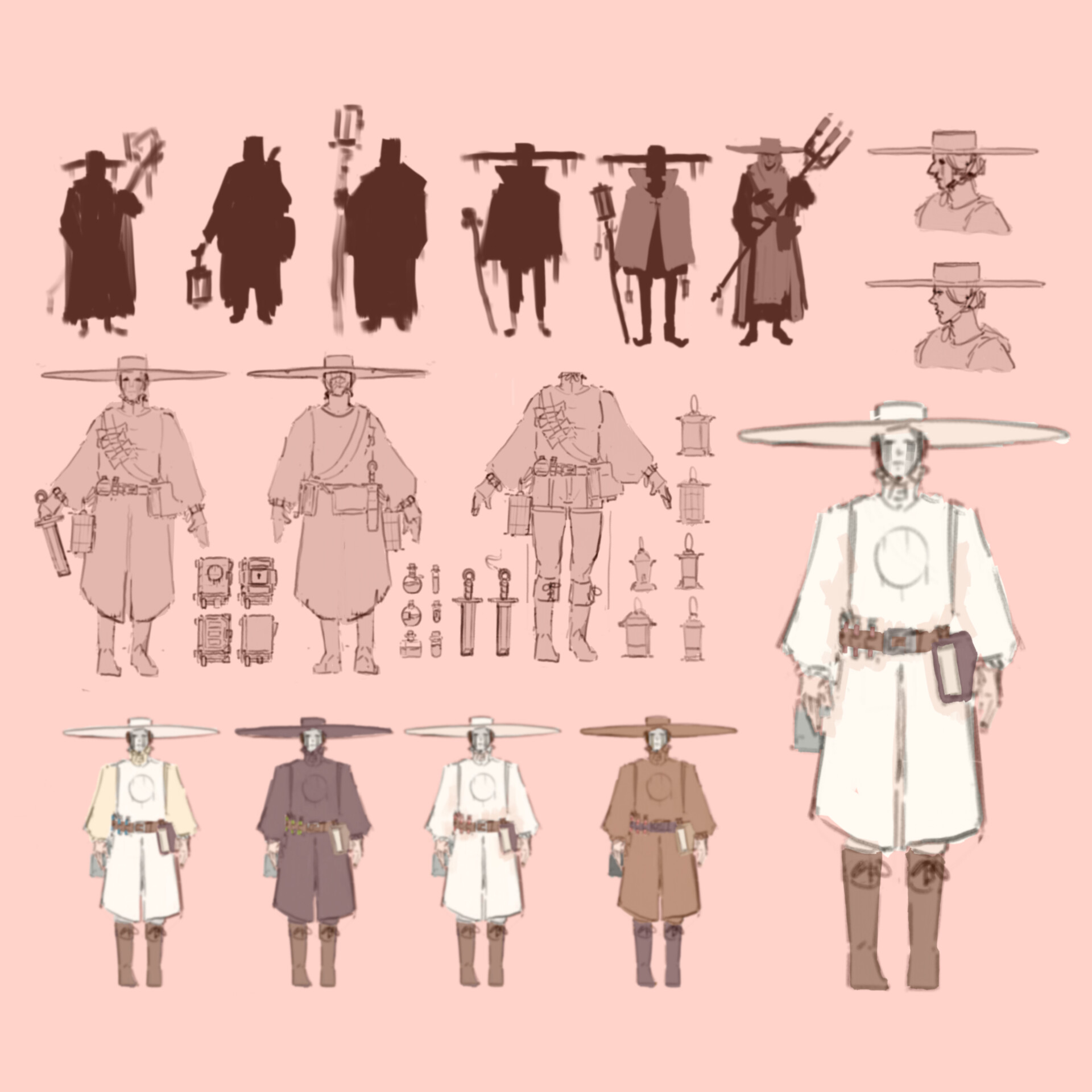 ArtStation - Priestess Character Design