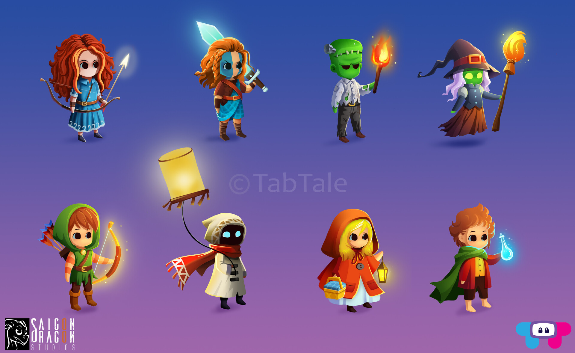 ArtStation - Last remaining light, game published by Tabtale.