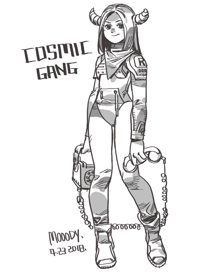 ArtStation - Cosmic Gang Issue #3